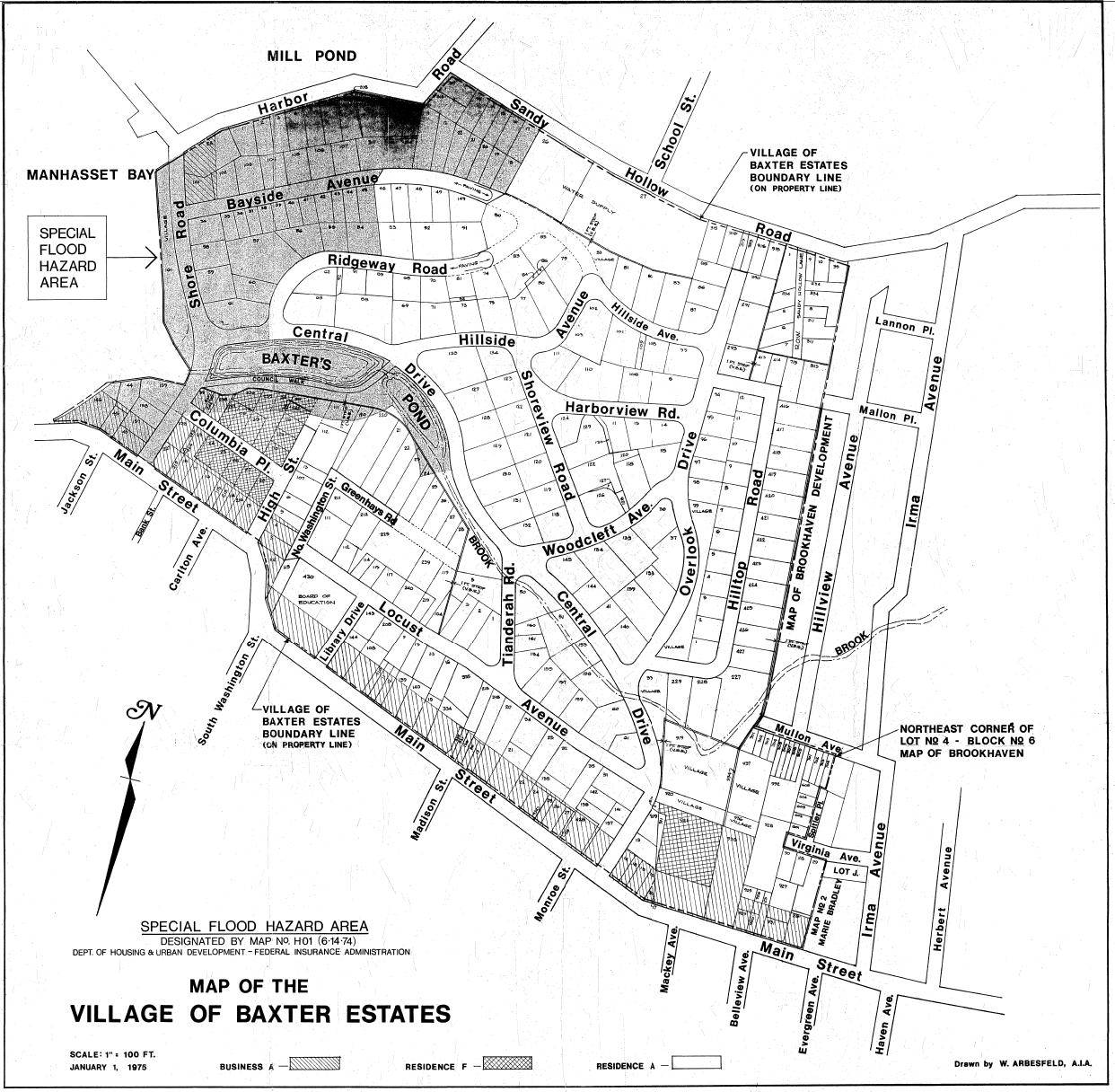 Zoning Map – The Village of Baxter Estates